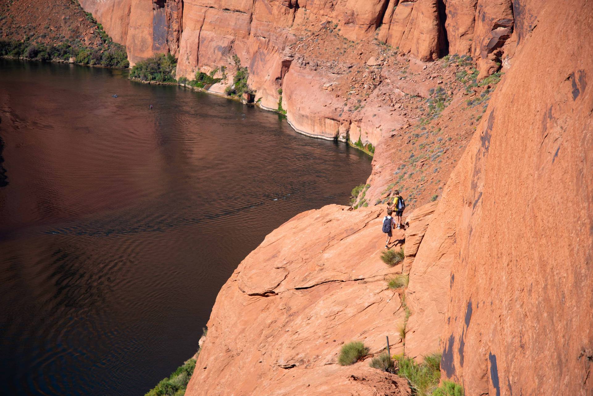 THE ROPES TRAIL - PAGE ARIZONA - GLEN CANYON - LAKE POWELL - GRAND ...